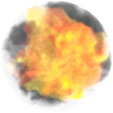 Explosions animations assets by WarrenGames