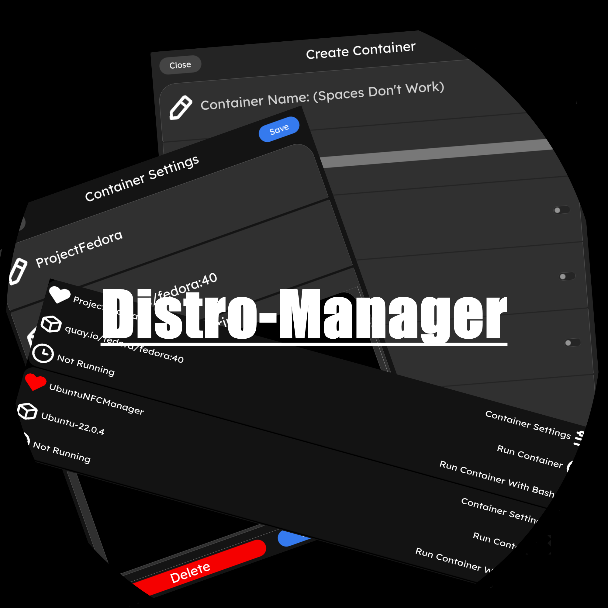 Project Wild Release - Distro-Manager by ETIDevs