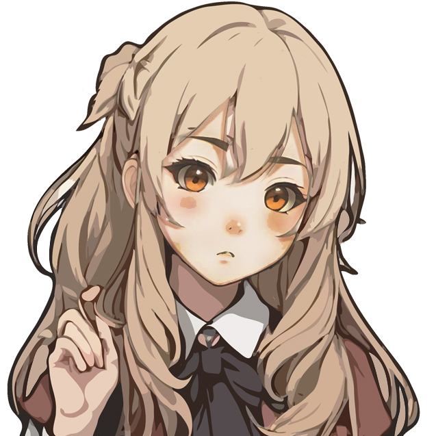 Student Zoe - Visual Novel Sprite by Reyoe