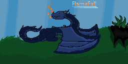 FlameFall by JazzyDragon