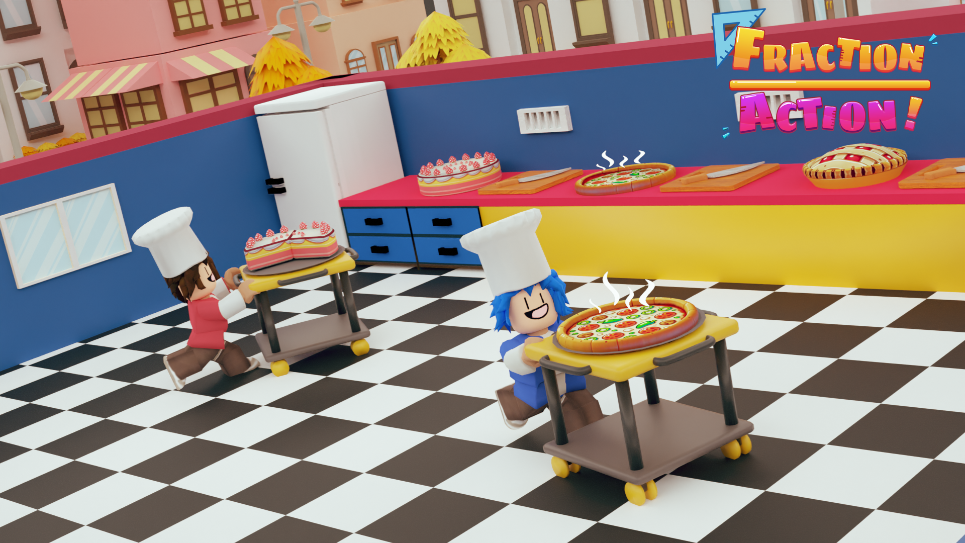 🍕 Fraction Action Mastery Mode 🥧 by chrystarin