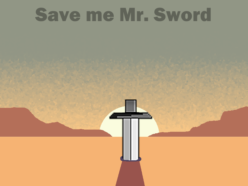Save me Mr. Sword by paullinnn for Pirate Software - Game Jam 16 - itch.io