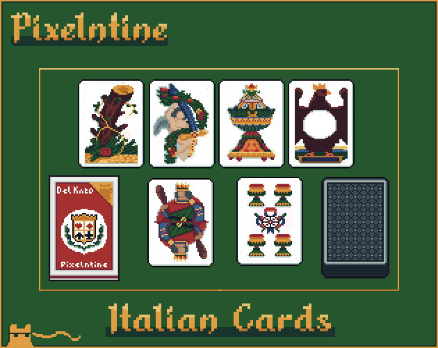 New Pack Cards : Pixelntine Italian Cards ! - Pixelntine Italian Cards ...