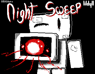 Night Sweep by lildyll, 8BitDits for Bigmode Game Jam 2025 - itch.io