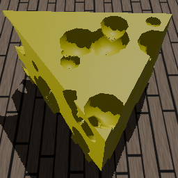 Survive as a piece of cheese by Becky Da Cat