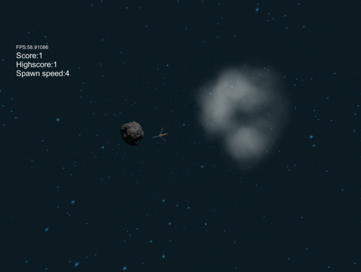Really Decent Asteroids Game