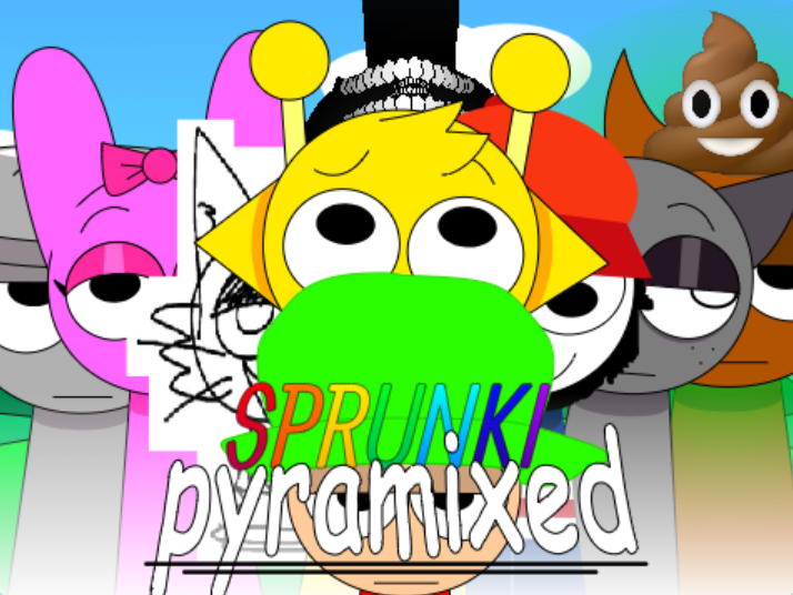 Sprunki Pyramixed But It Has Easter Eggs by Mustard