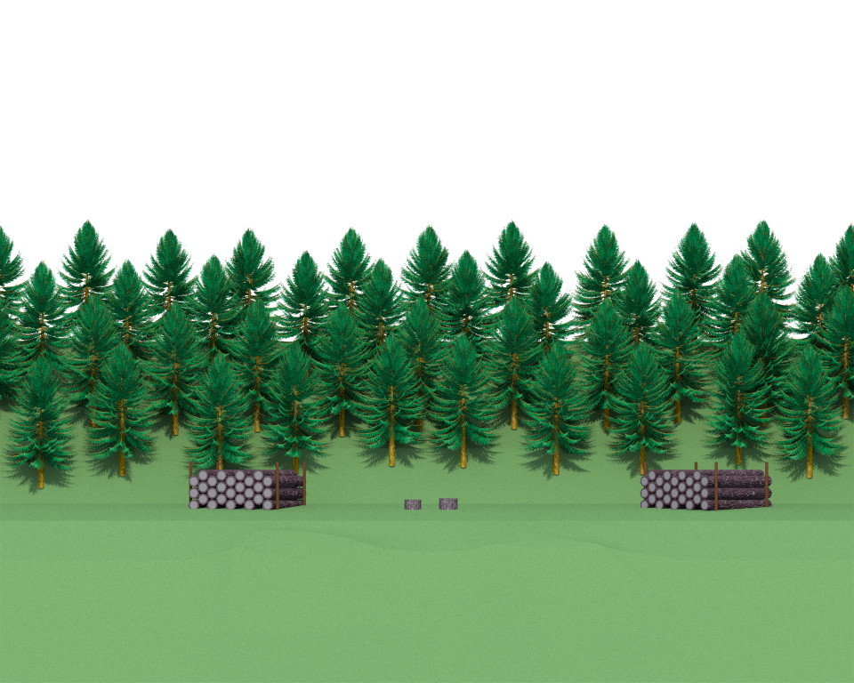 Forest backgrounds by WarrenGames