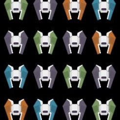 Space Invaders by Zoe Rowbotham