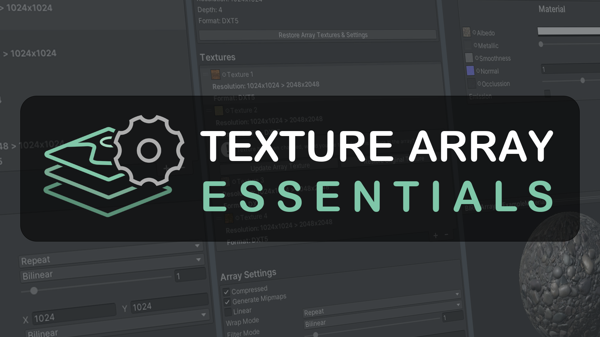 v1.1.0 Texture Format - Texture Array Essentials by William Schack