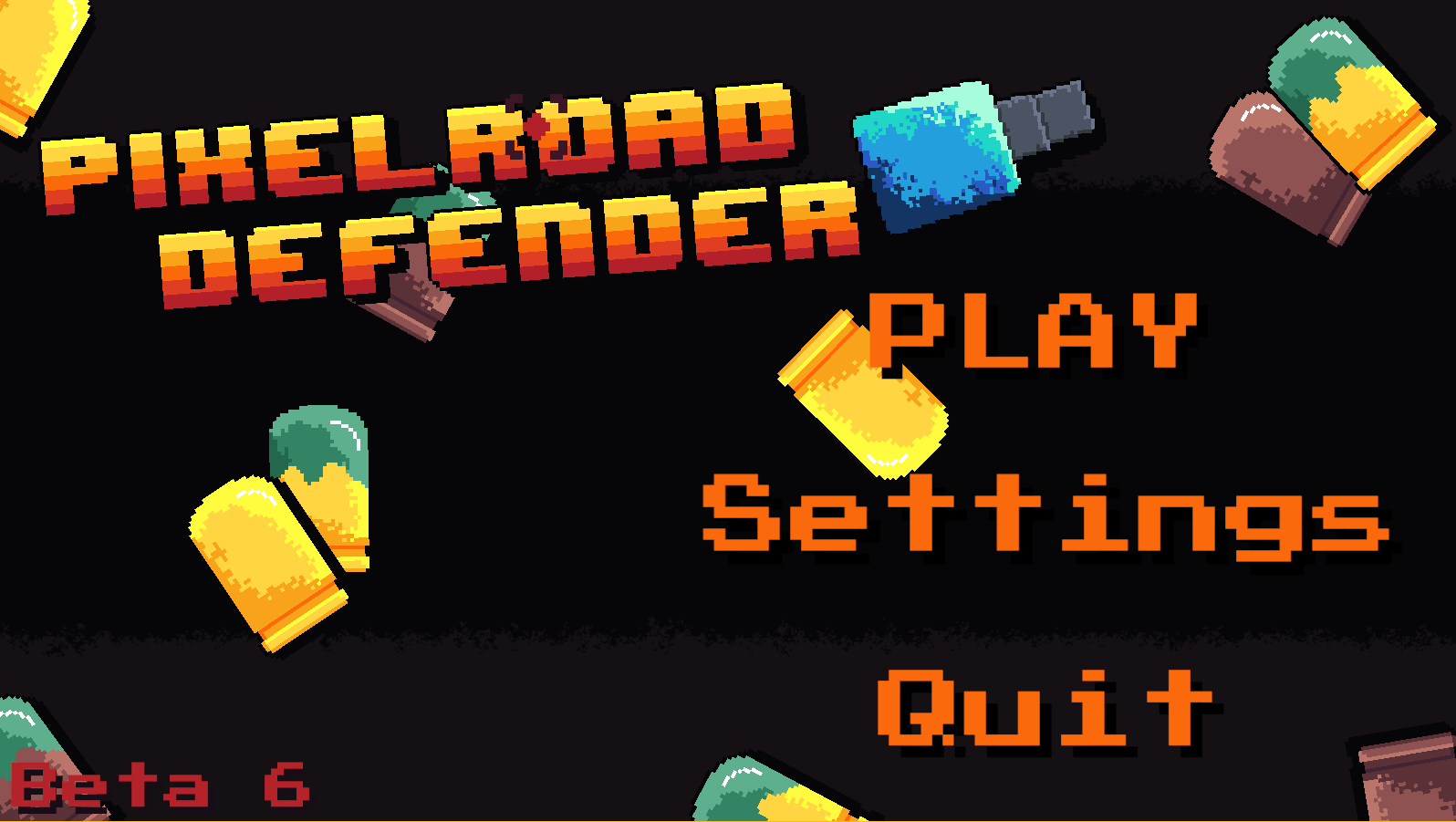 Pixel Road Defender Beta by MissBarbare