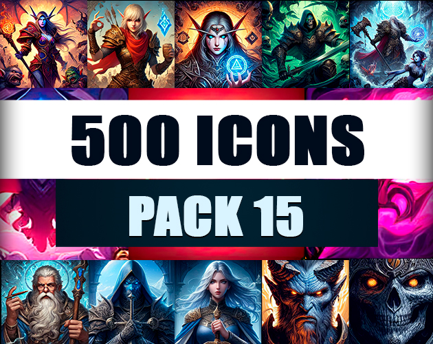 Icons Pack 15- 500 Icons by FortressSide