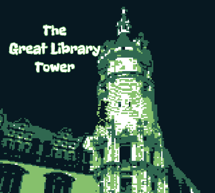 New v1.1 Official Gameboy Color Port - The Great Library Tower by Lazy ...