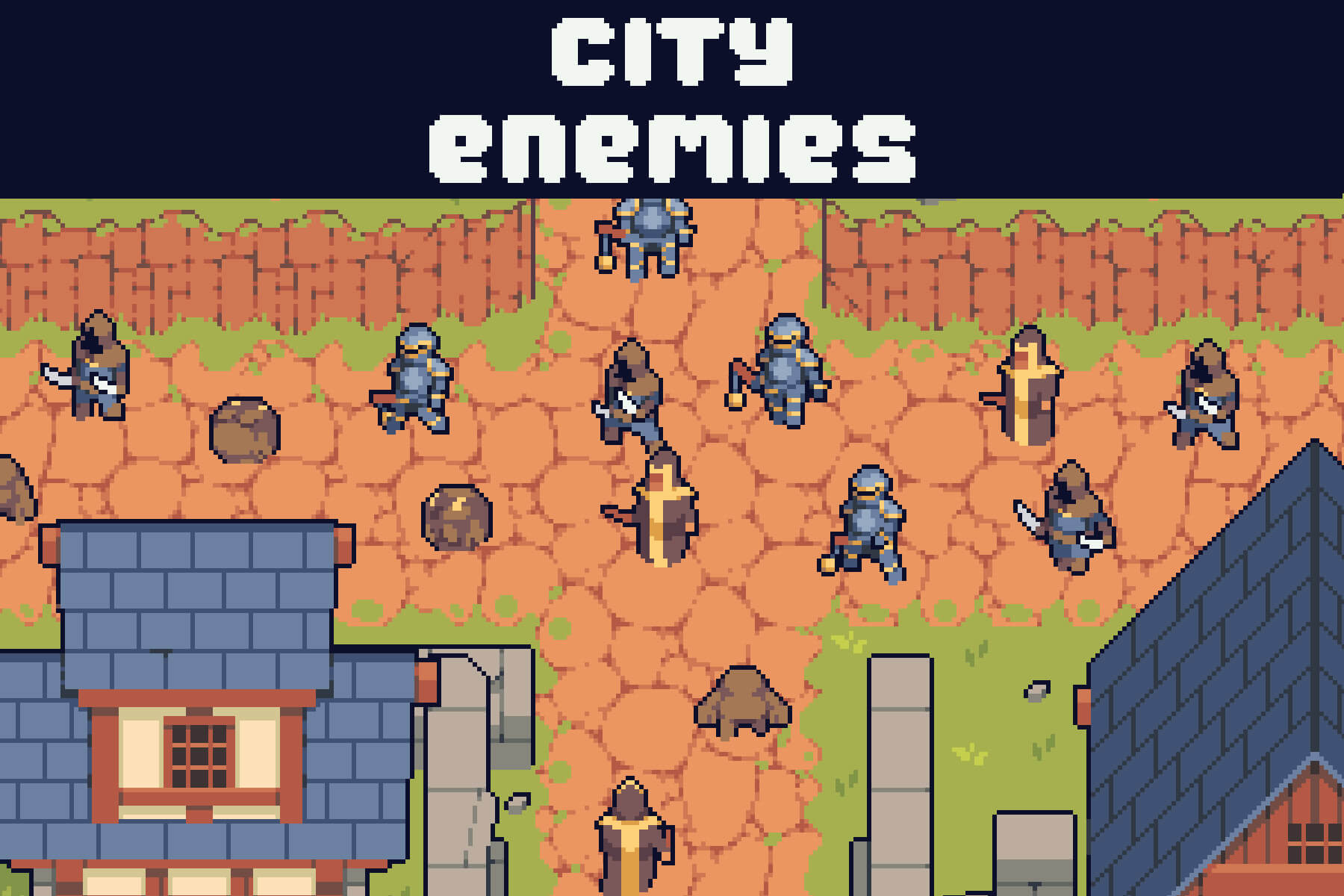 Medieval Enemy for TD Pixel Asset Pack by Free Game Assets (GUI, Sprite ...