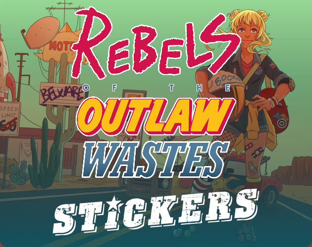 Rebels STICKERS! by Nerdy Pup Games