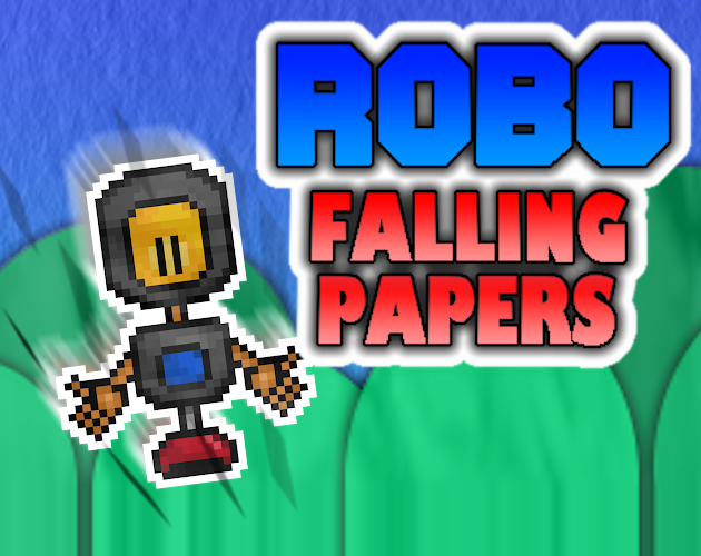 Robo Falling Papers by HenryNova for Mini Jam 177: Papercraft - itch.io