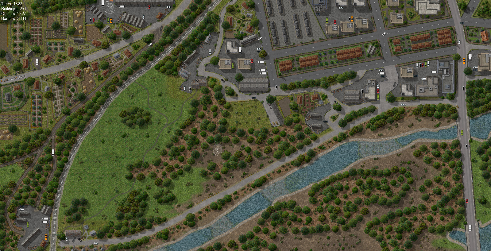 Карта "Купянск" Map "Kupyansk" by •°MAP-NYB©