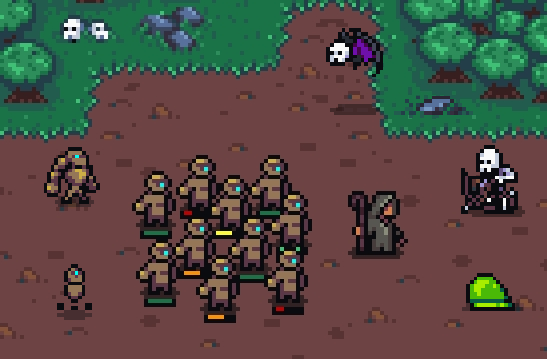 New UI mockup - Golem - Pixel TopDown Asset Pack by Heirey