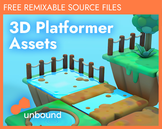 3d Platformer - Unbound 3D Asset Pack by Unbound