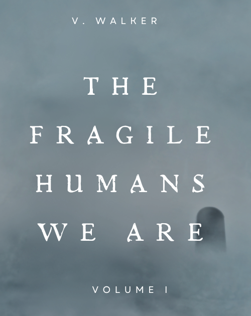 Poetry Book: The Fragile Humans We Are by V. Walker