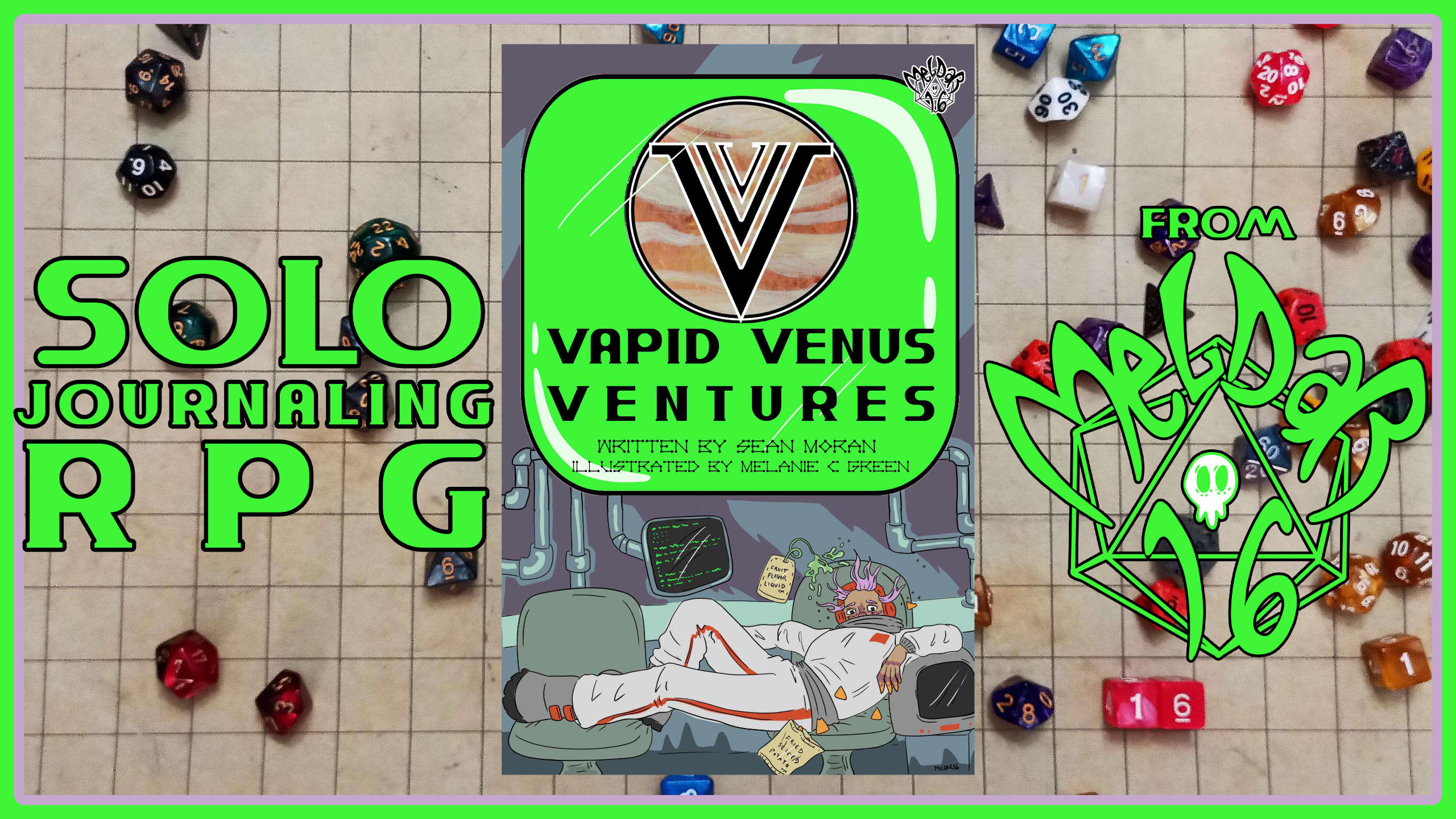 On Backerkit: Vapid Venus Ventures - A Solo Journaling RPG - itch.io