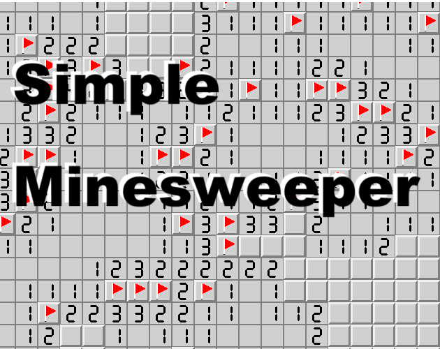 Simple Minesweeper by zikotyuu