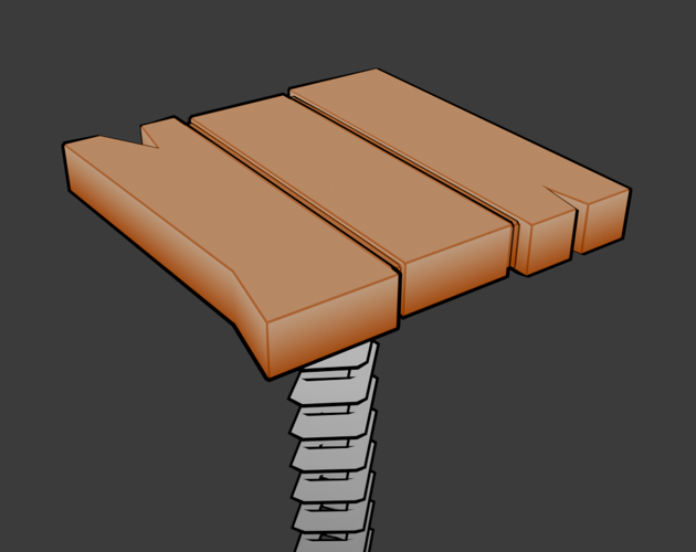 VNyan Animated Prop - Springboard by Juggernut
