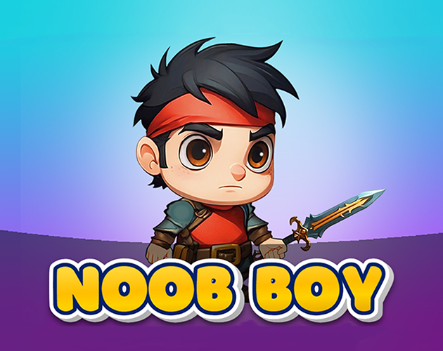 Noob Boy - 2D Animated Character (Spriter) by Gamelauncher Shop