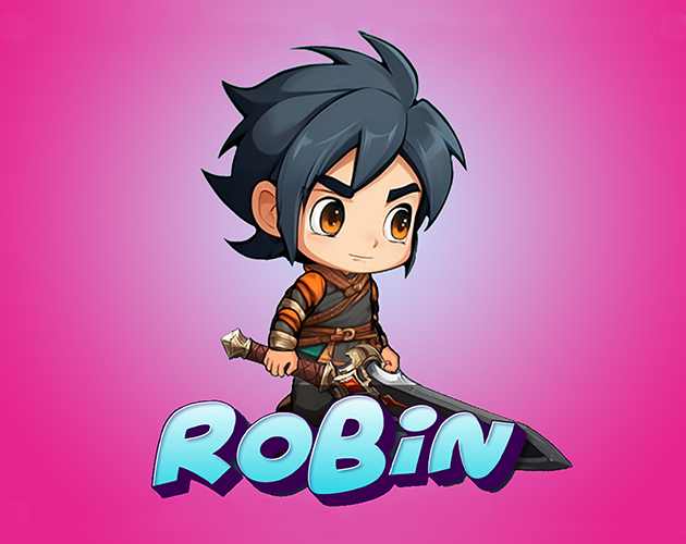 Robin - 2D Animated Character (Spriter) by Gamelauncher Shop
