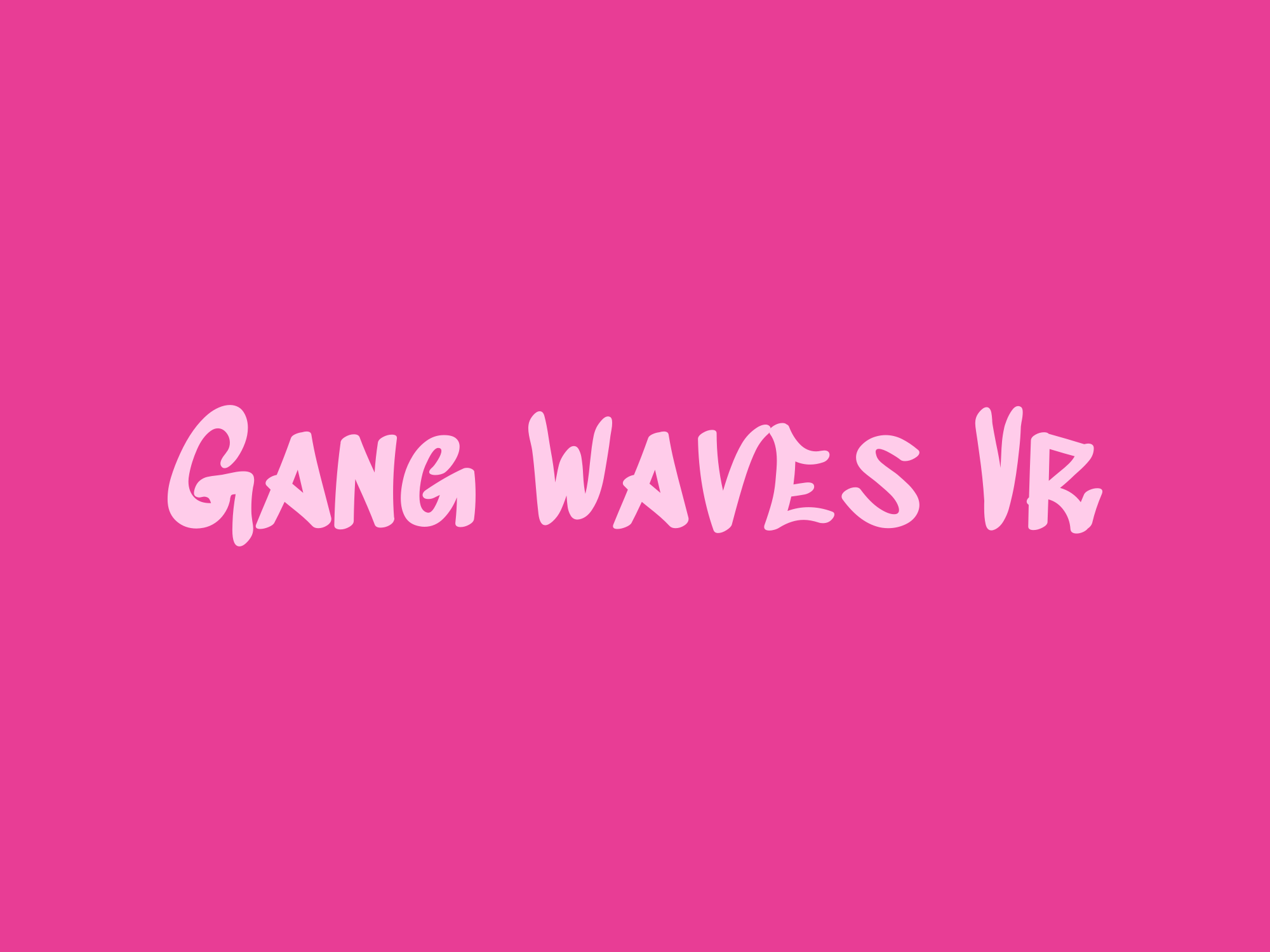 gang waves vr by edwardthemonke