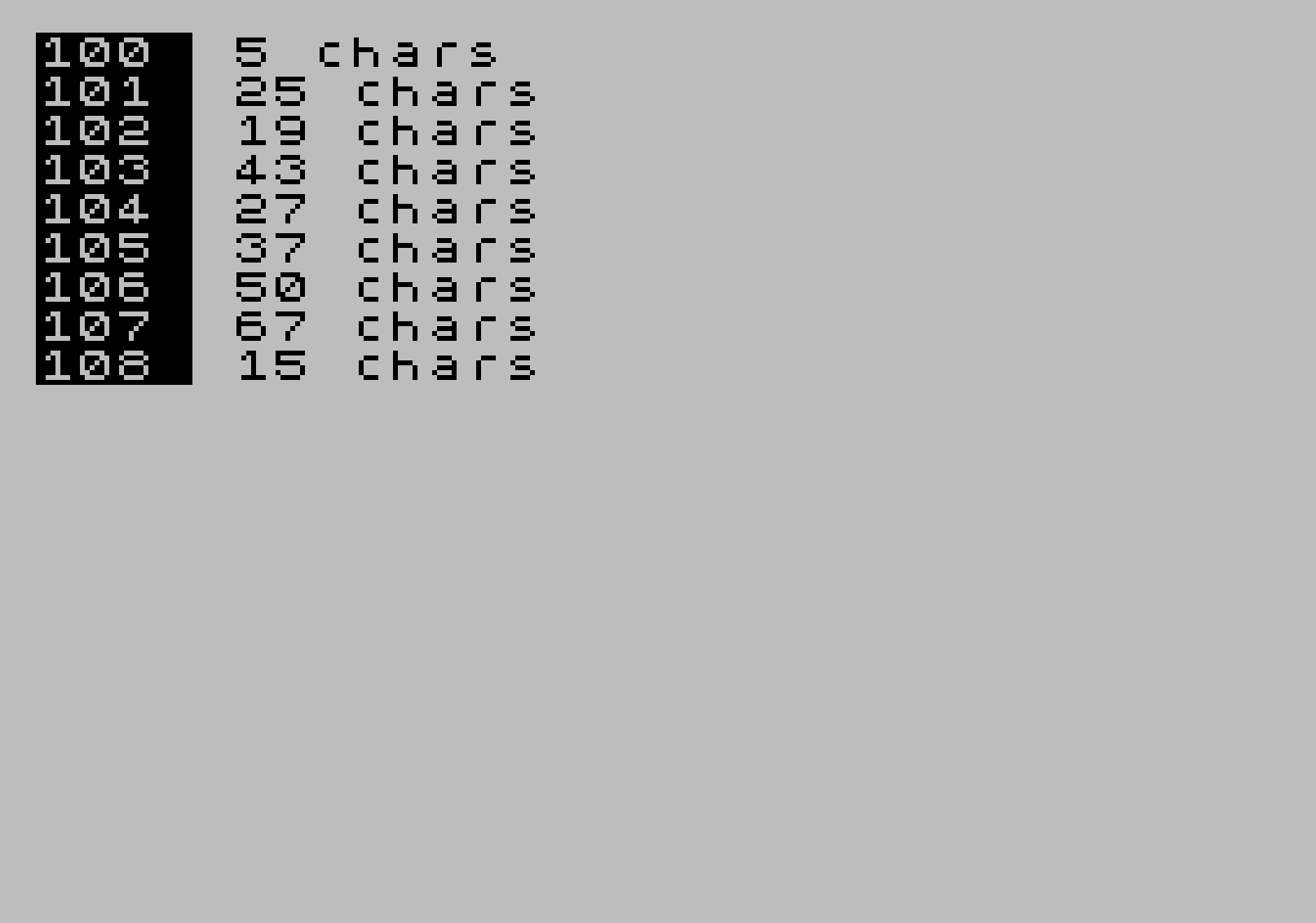 Ten Liner Counter (ZX Spectrum) by Matthew Begg by BASIC 10Liner