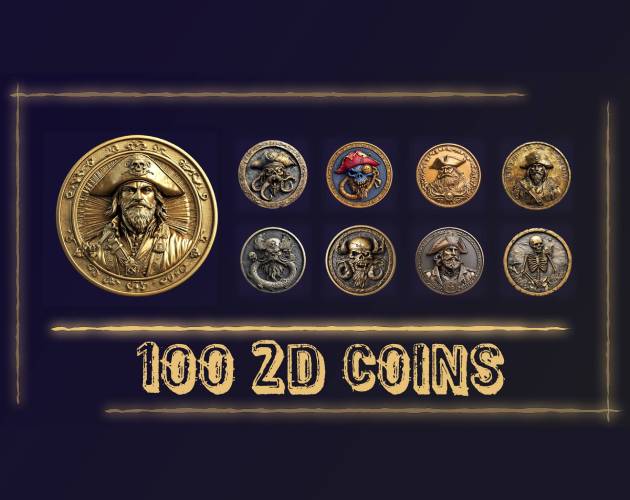 NHC - Pirate Cursed Coins by New Horizon Creators