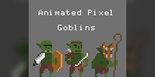 Animated Pixel Goblins by Evgeniy Luch