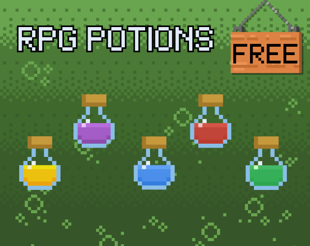 Potion RPG Assets 5 Pack by Ace Studios