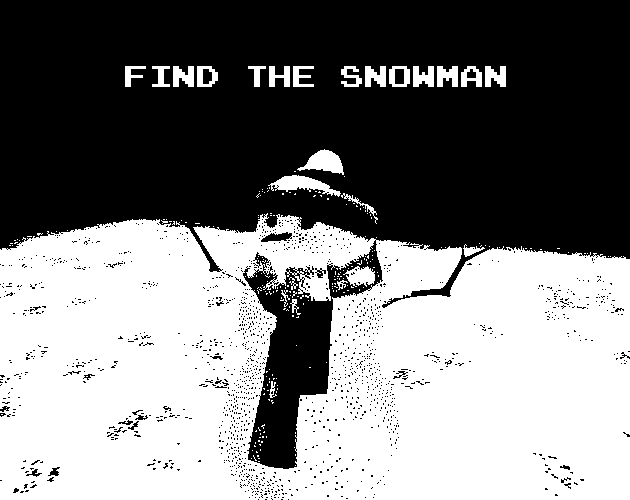 Find The Snowman by CokegamingStudios