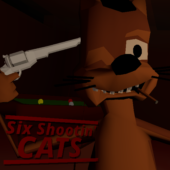 Six Shootin' Cats by entikan