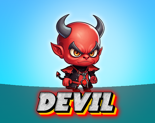 Devil - 2D Animated Character (Spriter) by Gamelauncher Shop
