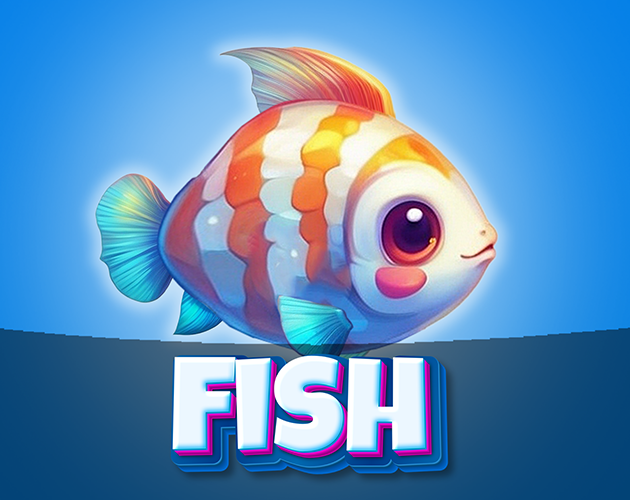 Fish - 2D Animated Character (Spriter) by Gamelauncher Shop