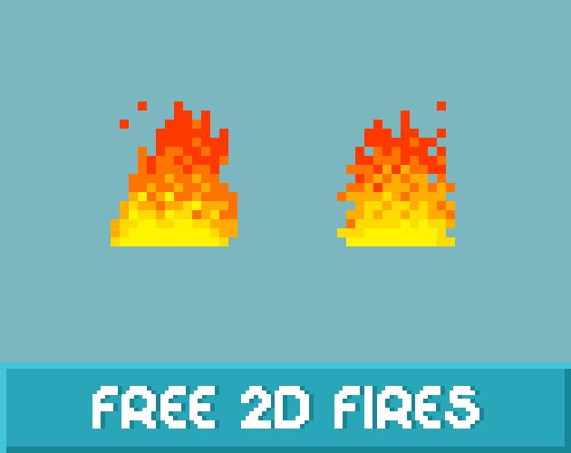 2D Fires Pack by Tekila