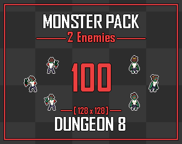 Monster Pack 100 by Admurin