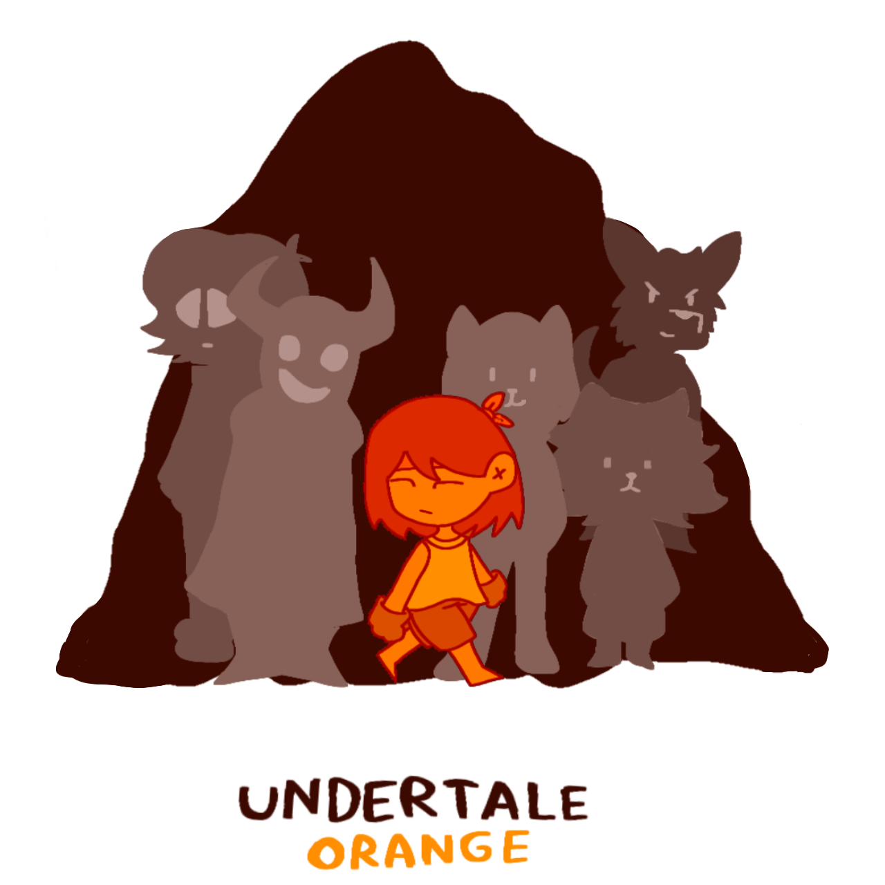 Sa!undertale orange by Sa!team