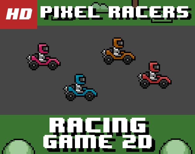 PIXEL RACERS (Racing Assets 2D) - HD by MedimonGames