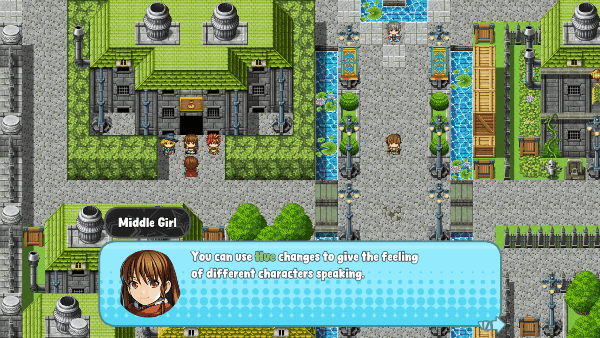 Mangatech - Message Theme - RPG Maker MZ Plugin by Team Artrix