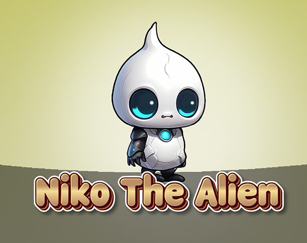 Niko The Alien - 2D Animated Character (Spriter) by Gamelauncher Shop