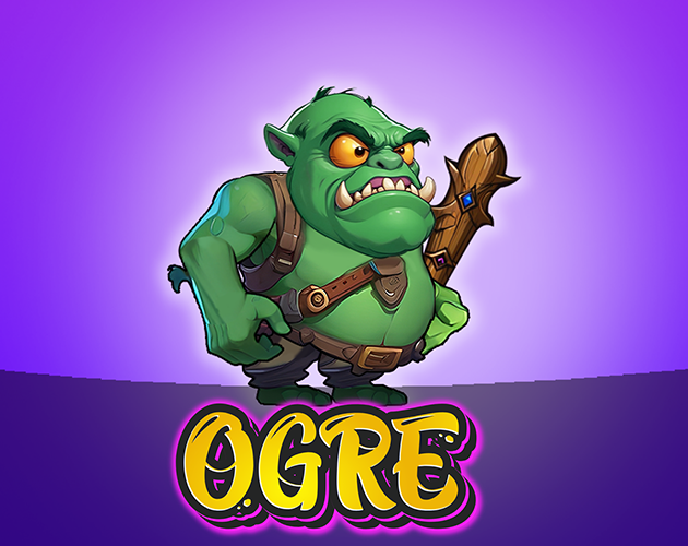 Ogre - 2D Animated Character (Spriter) by Gamelauncher Shop