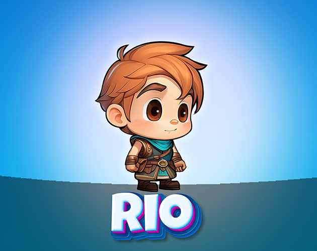 Rio - 2D Animated Character (Spriter) by Gamelauncher Shop
