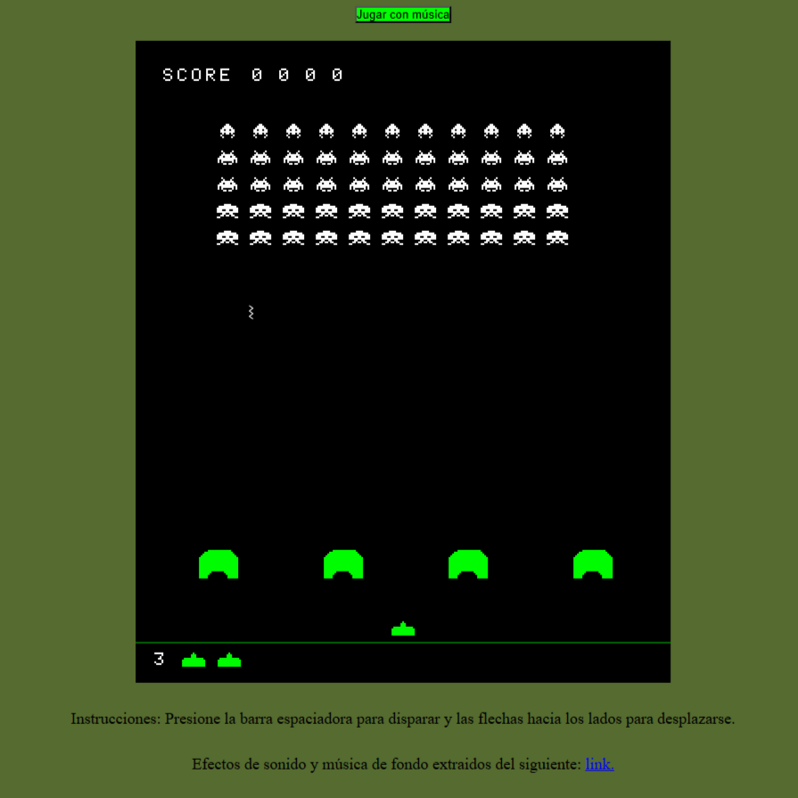 Space Invaders by Rosa
