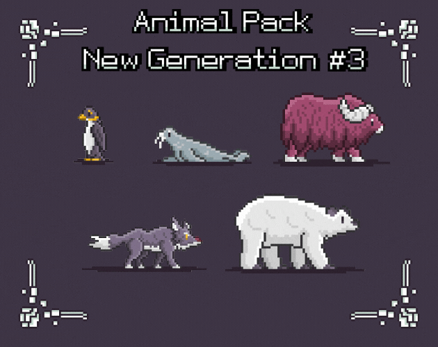 New Generation - Animal Pack 3 by Kale Game Dev