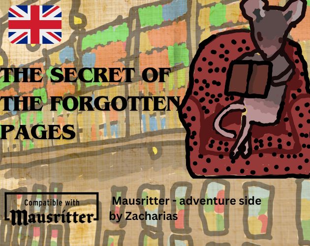 Mausritter: the secret of the forgotten pages by Frau Knurrkater