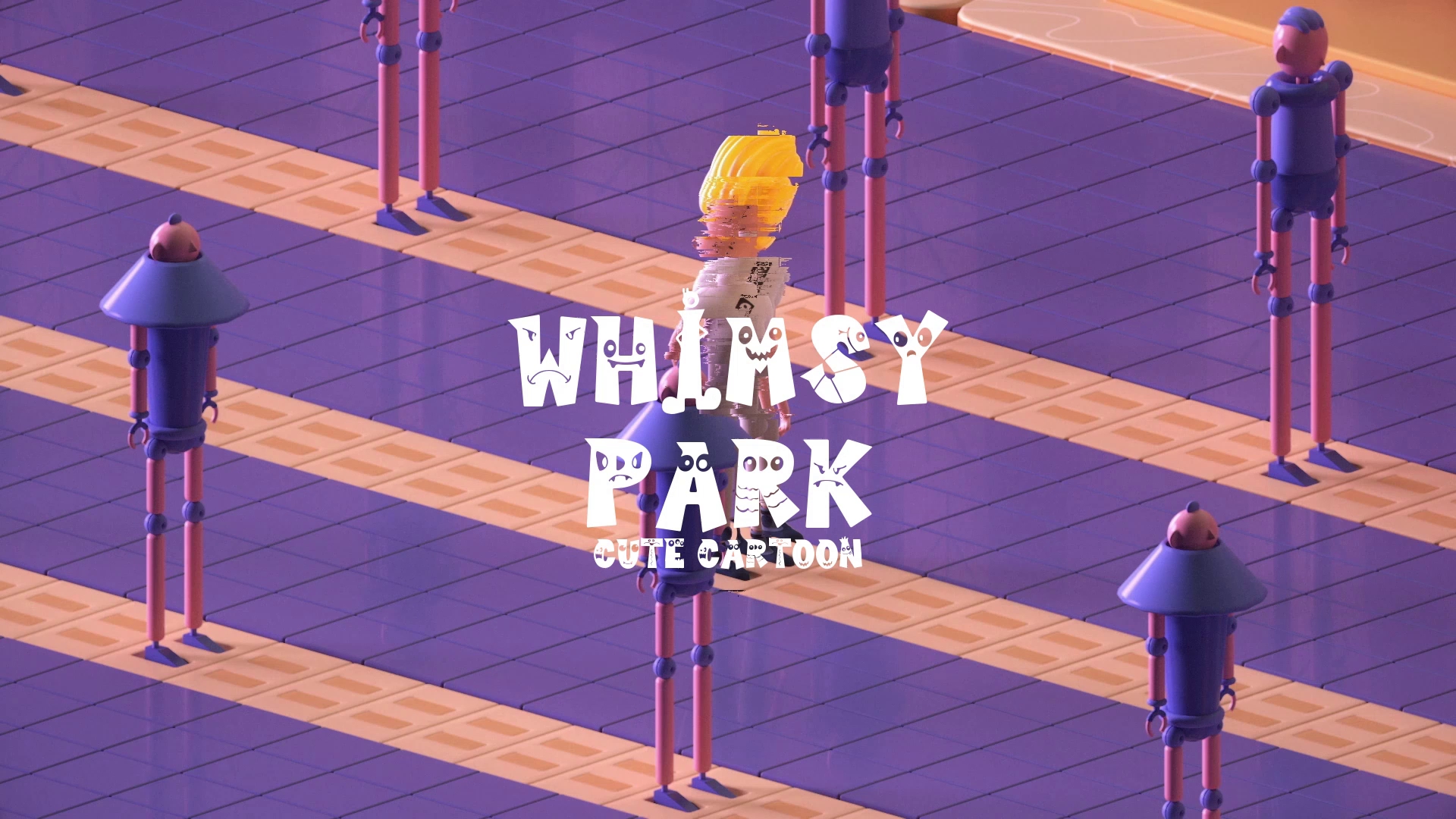 Whimsy Park Vol4 / Cute Cartoon by HONEYDOG